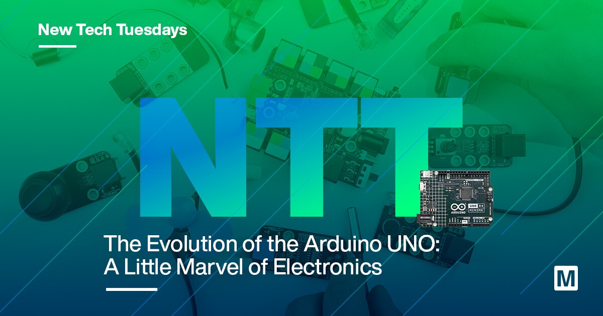 New Tech Tuesdays: The Evolution of the Arduino UNO: A Little Mar